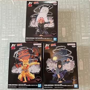 Amazon.co.jp: Naruto Figure Sasuke Sakura Panel : Toys & Games
