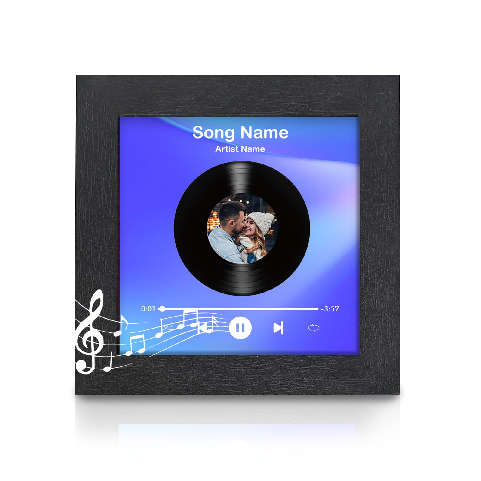 Amazon.com - Dyoart Custom Built-in Music Player Photo Frame ...