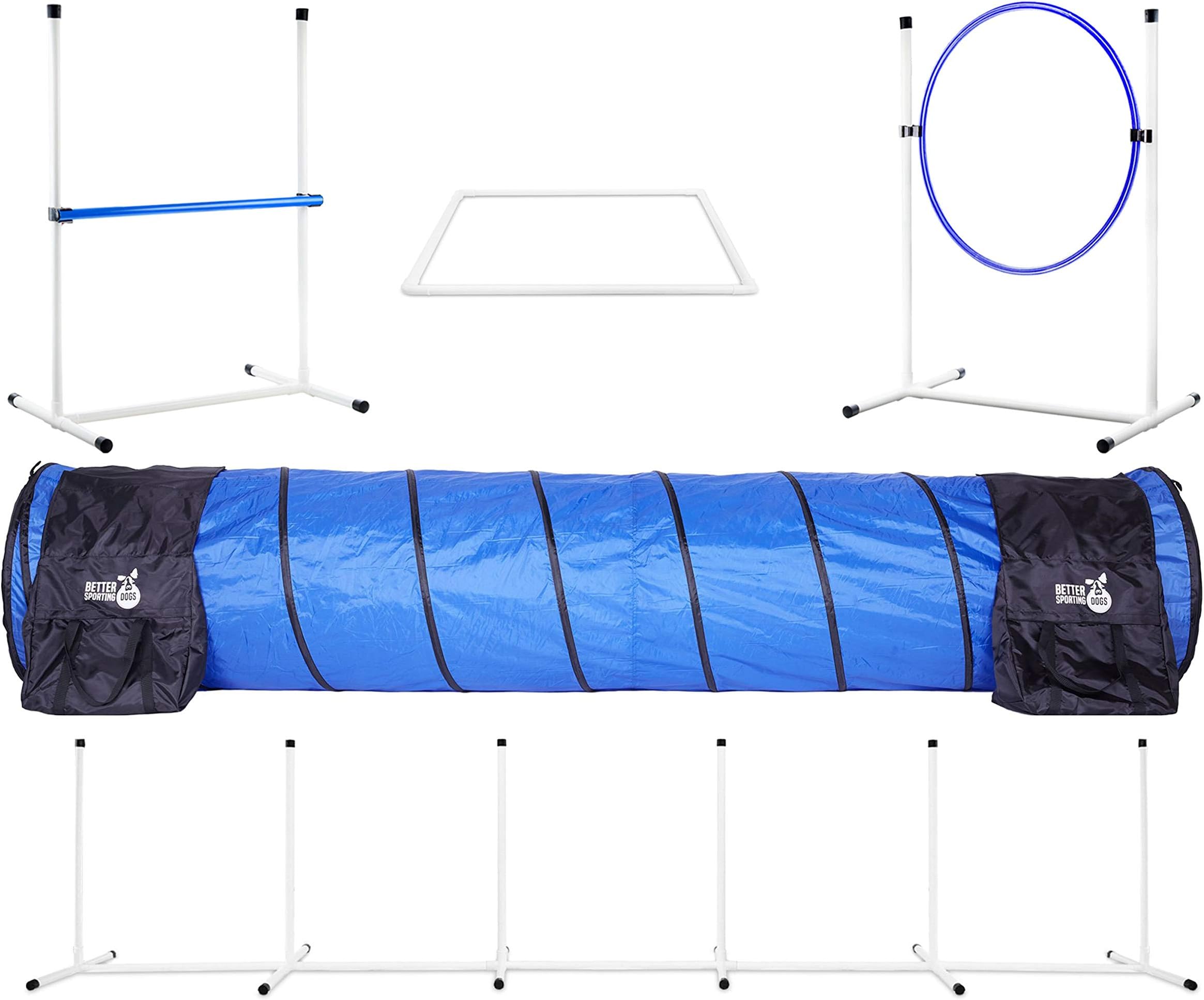 Amazon.com : Better Sporting Dogs Agility Course Backyard Set - 7pc ...