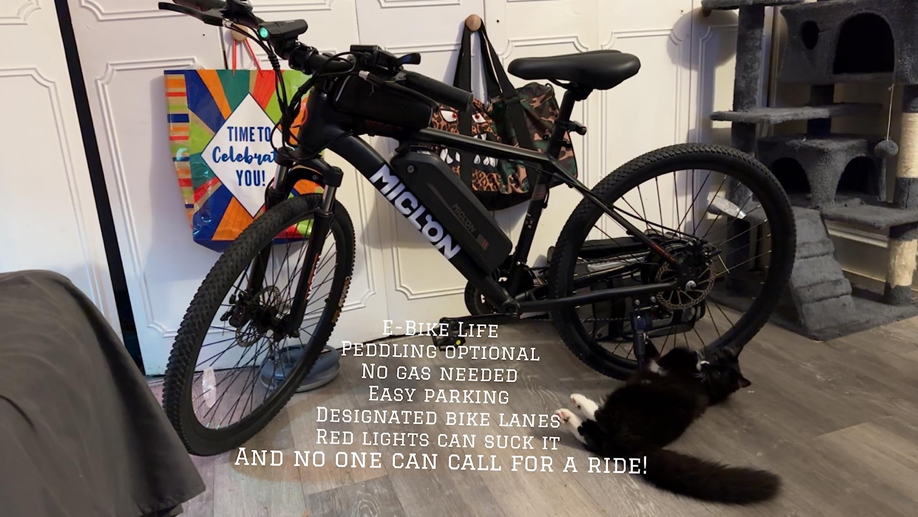 $16/mo - Finance MICLON Cybertrack 100 Electric Bike for Adults, 2X ...