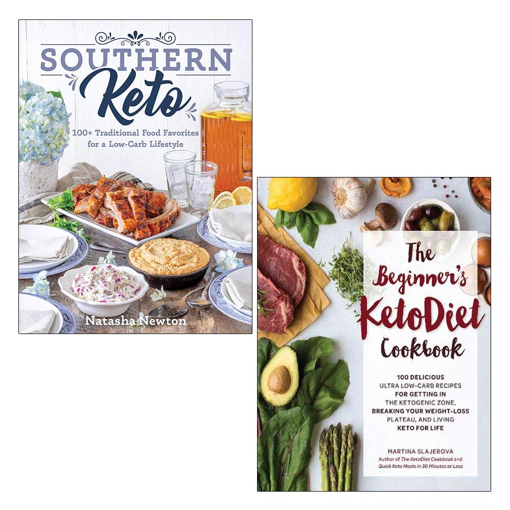Southern Keto, The Beginner's KetoDiet Cookbook 2 Books Collection Set ...