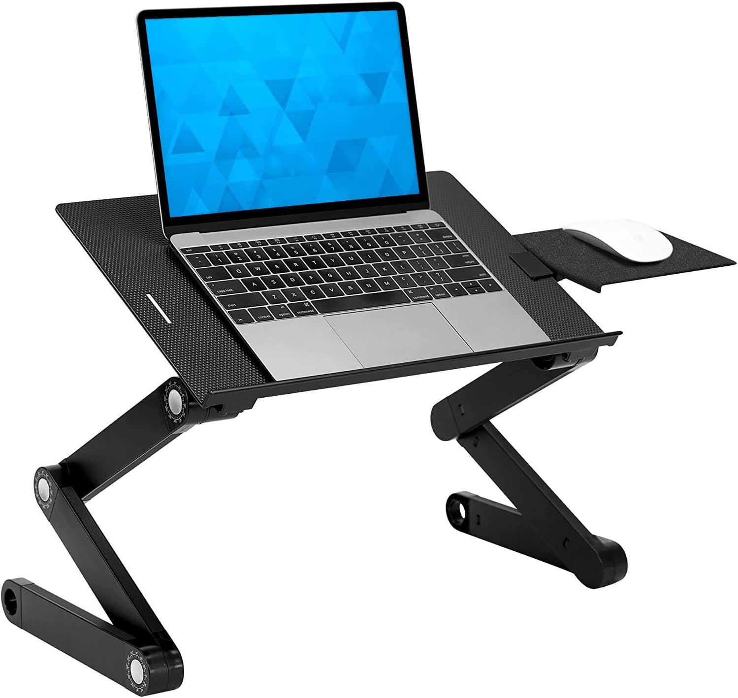 Amazon.com: Mount-It! Adjustable Laptop Stand with Built-in Cooling ...