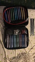 Amazon.com: Ruidi 13 Pairs of Interchangeable Circular Knitting Needles Set