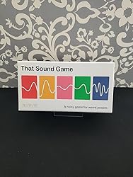 Amazon.com: That Sound Game A noisy game for weird people, Party Games ...