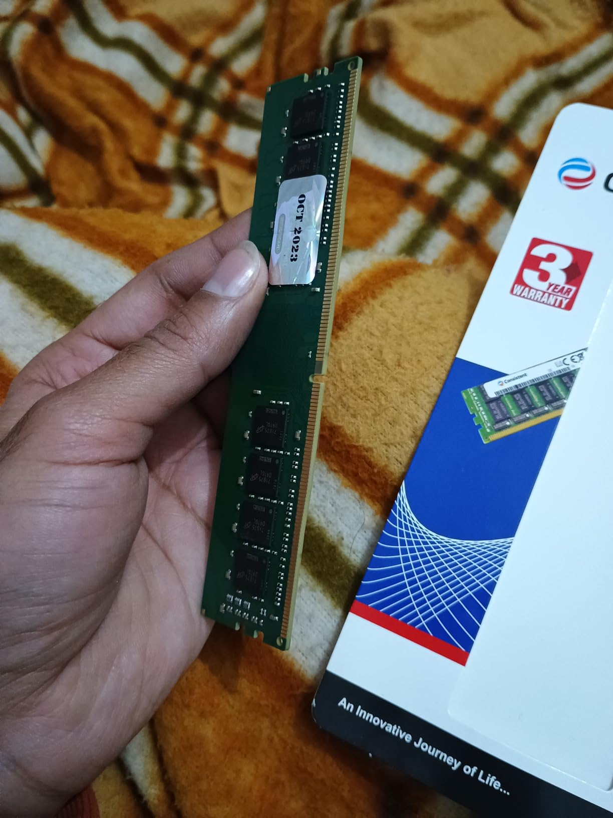 Amazon.in: Buy Consistent 8GB DDR4 RAM3200Mhz Desktop, Plug-and-Play ...