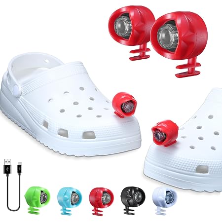 Amazon.com: RAHAN Rechargeable Headlights for Croc 2pcs,Flashlights ...