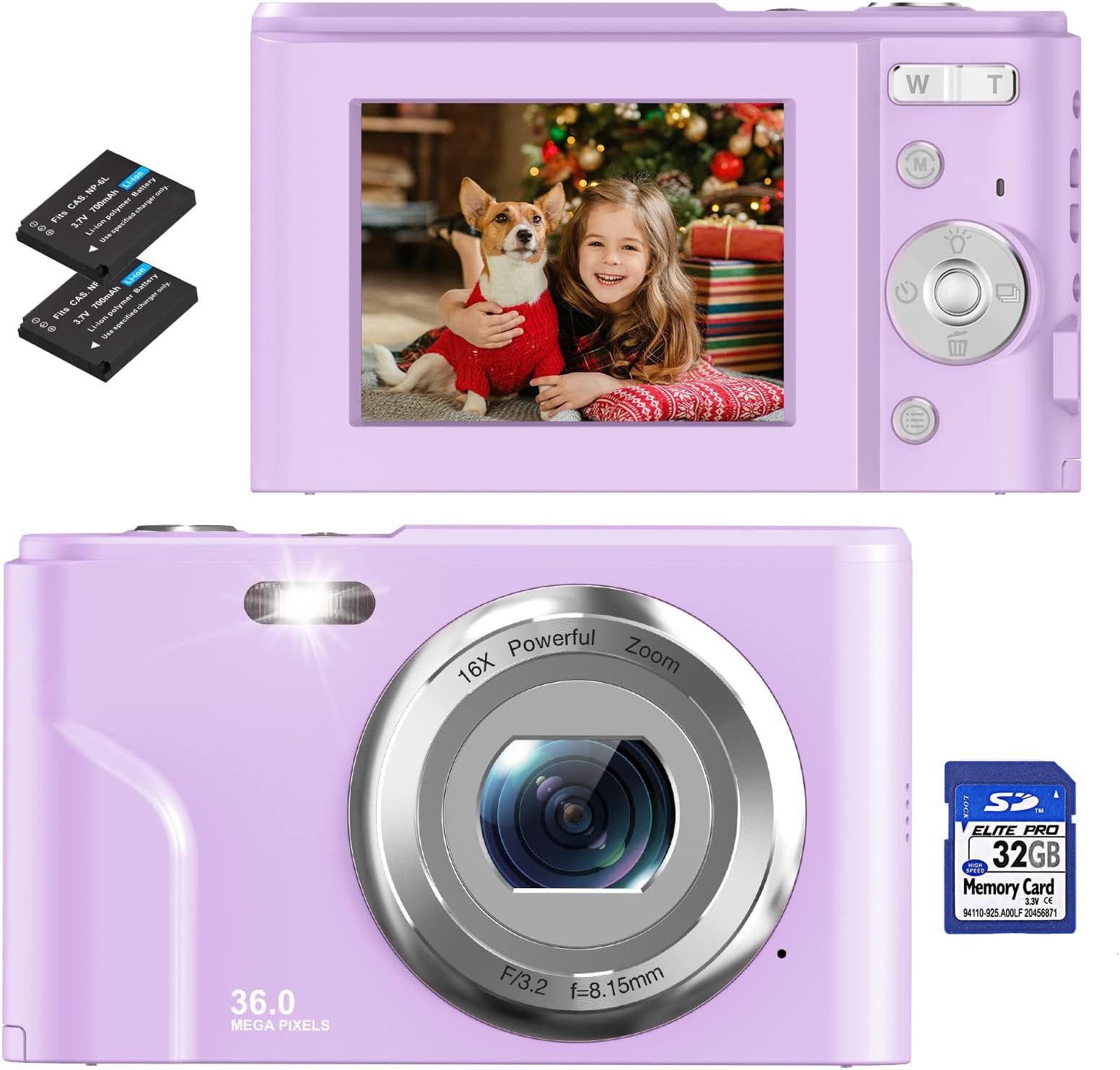 Praktica Compact Digital Camera Black Kit inc 32GB SD Card and Card ...