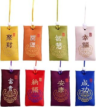 Amazon.com: 8PCS Spiritual Salt with Sachet, Buddhist Spiritual Salt ...