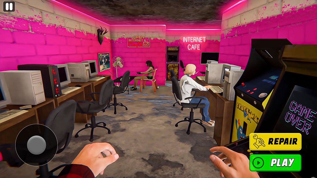 My Internet PC Cafe Gaming Zone Simulator Games 3D - My Computer Repair ...