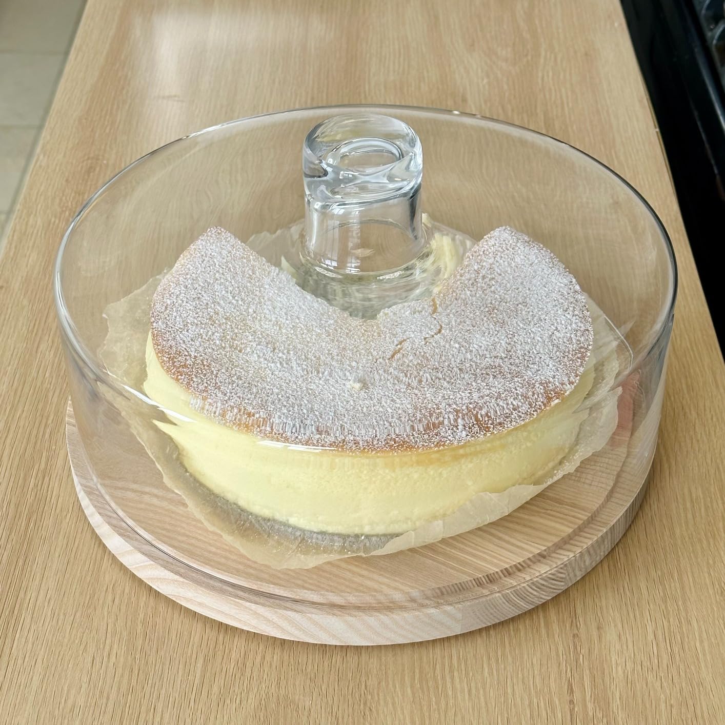 Amazon.com | LSA International Lotta Cheese/Pastries Dome & Ash Base ...