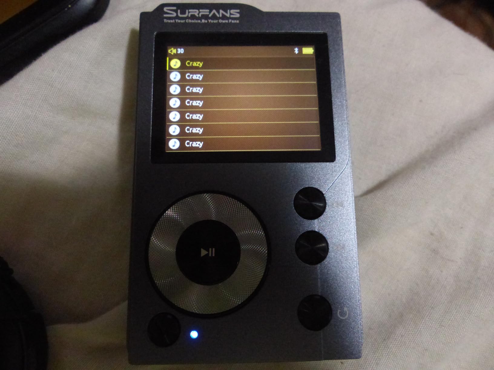 Surfans F20 HiFi MP3 Player with Bluetooth, Lossless DSD High ...