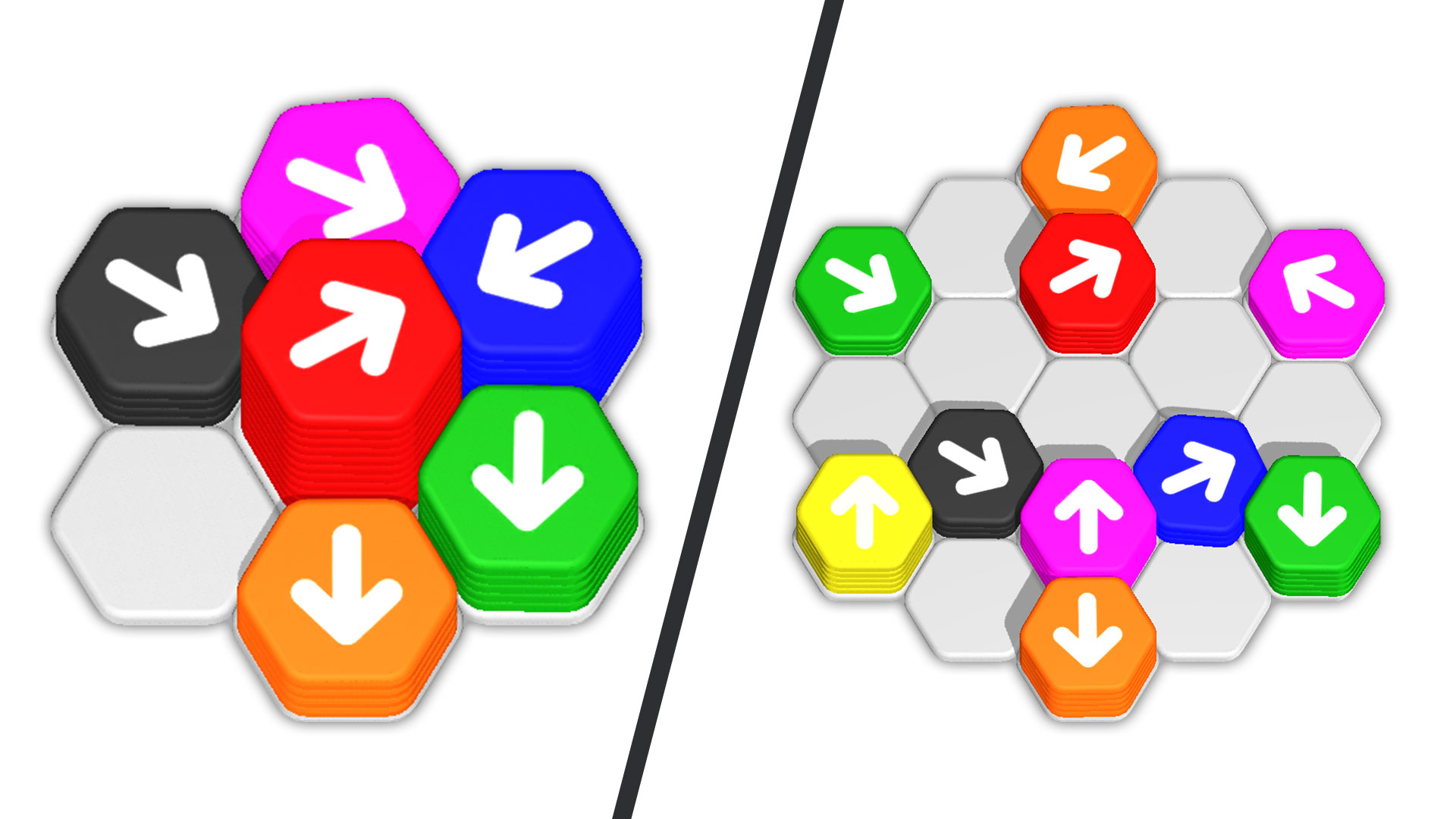 Hexa Away Puzzle Master Unpuzzle: Hexa Sort Tap Away Blocks Challenge Sorting Game - App on ...