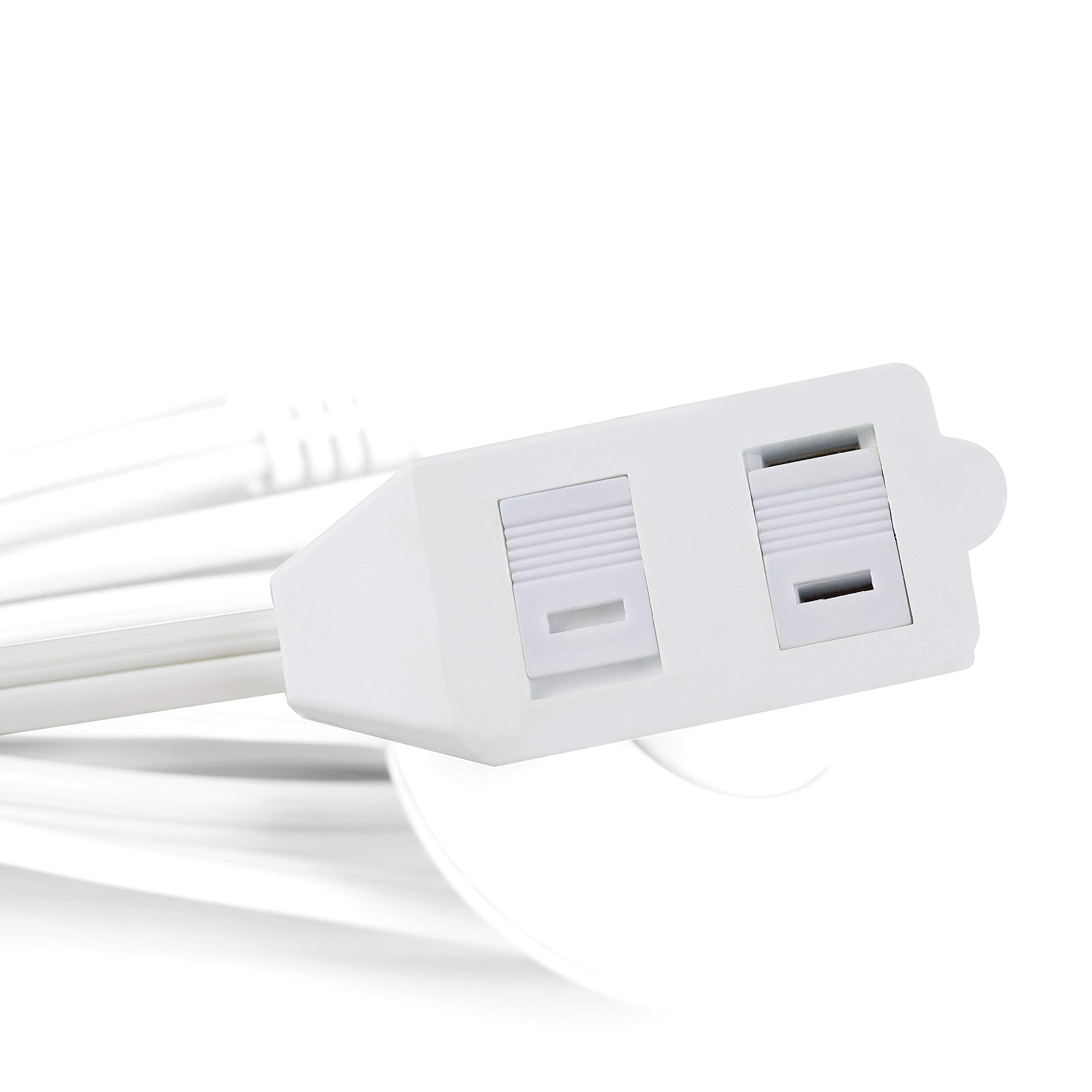 Snapklik.com : 12 Feet Extension Cords, 3 Outlets Power Cord