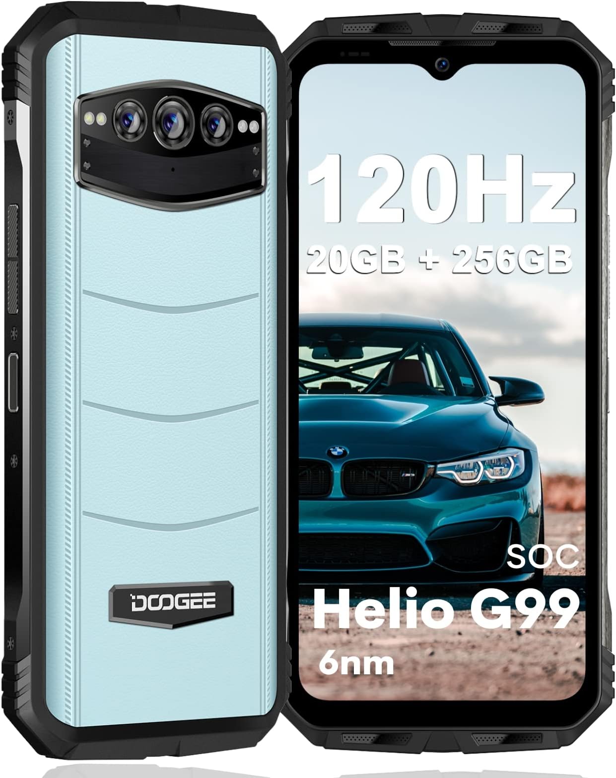 Amazon.com: DOOGEE S100 Rugged Smartphone(2023), 20GB+256GB Dual 4G ...