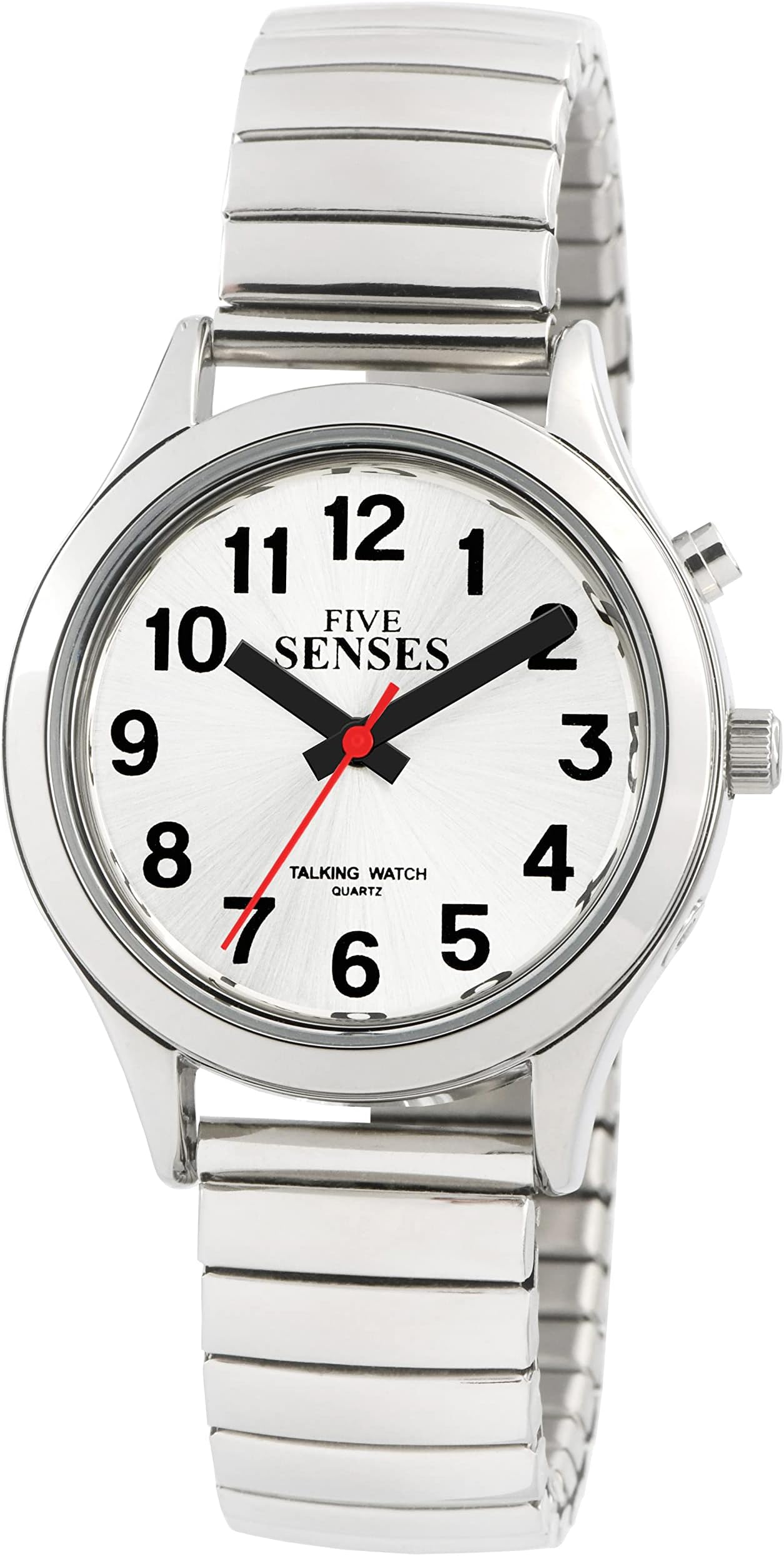 English Talking Women's Watch with Loud Alarm Clock for Visually ...