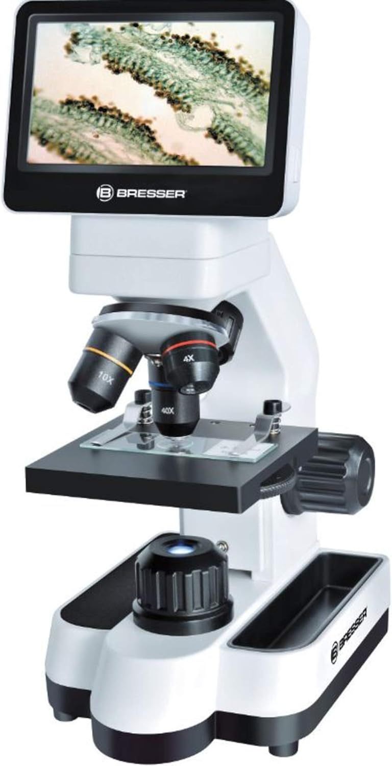 Amazon.com : BRESSER LCD Microscope Touch, 5MP, 40x-1400x : Electronics