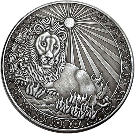Amazon.com: Creative Twelve Constellations Zodiac Coin Challenge ...