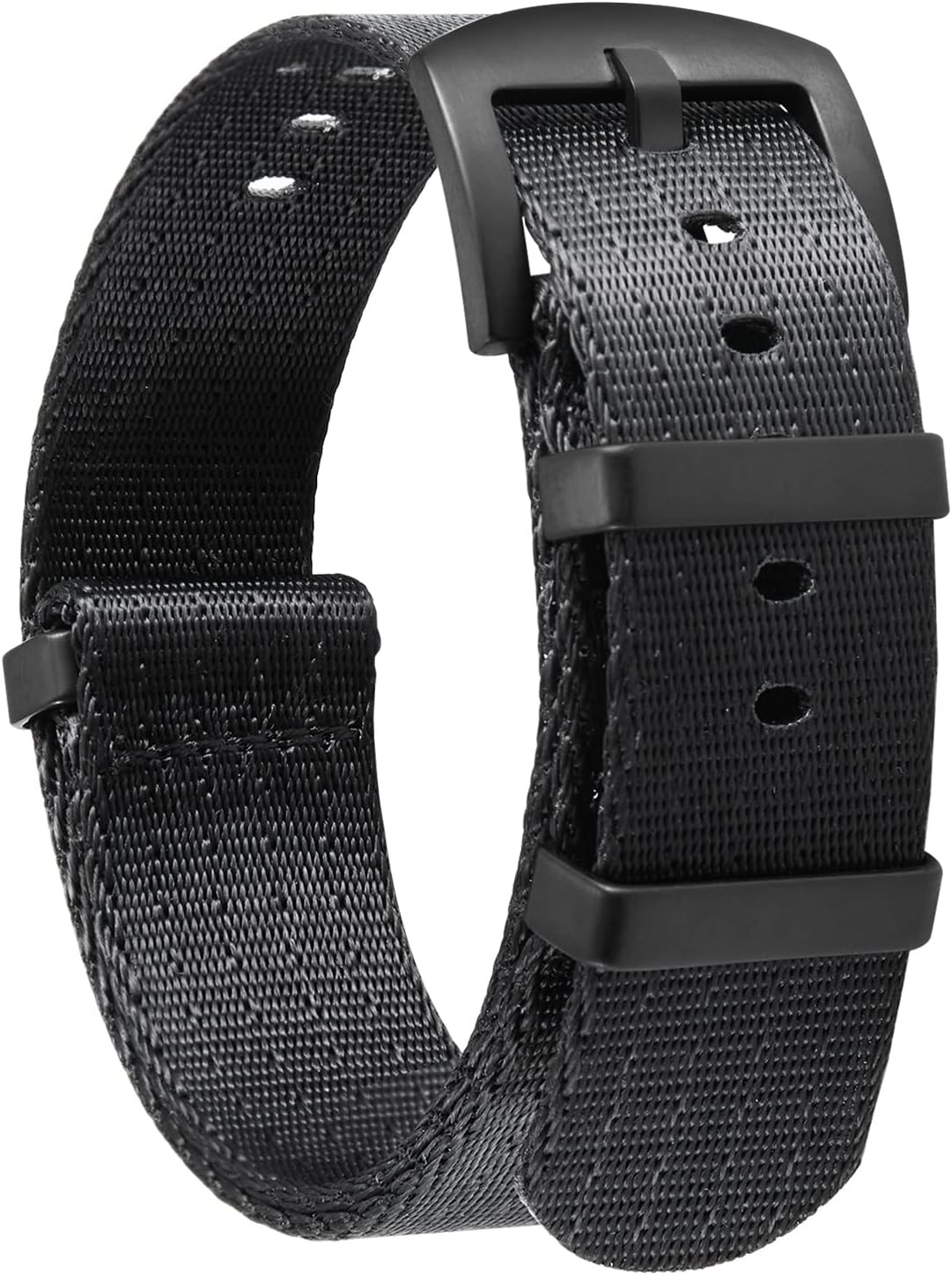 Amazon.com: BINLUN Nylon Watch Band 18mm,20mm,22mm,24mm Rugged Military ...