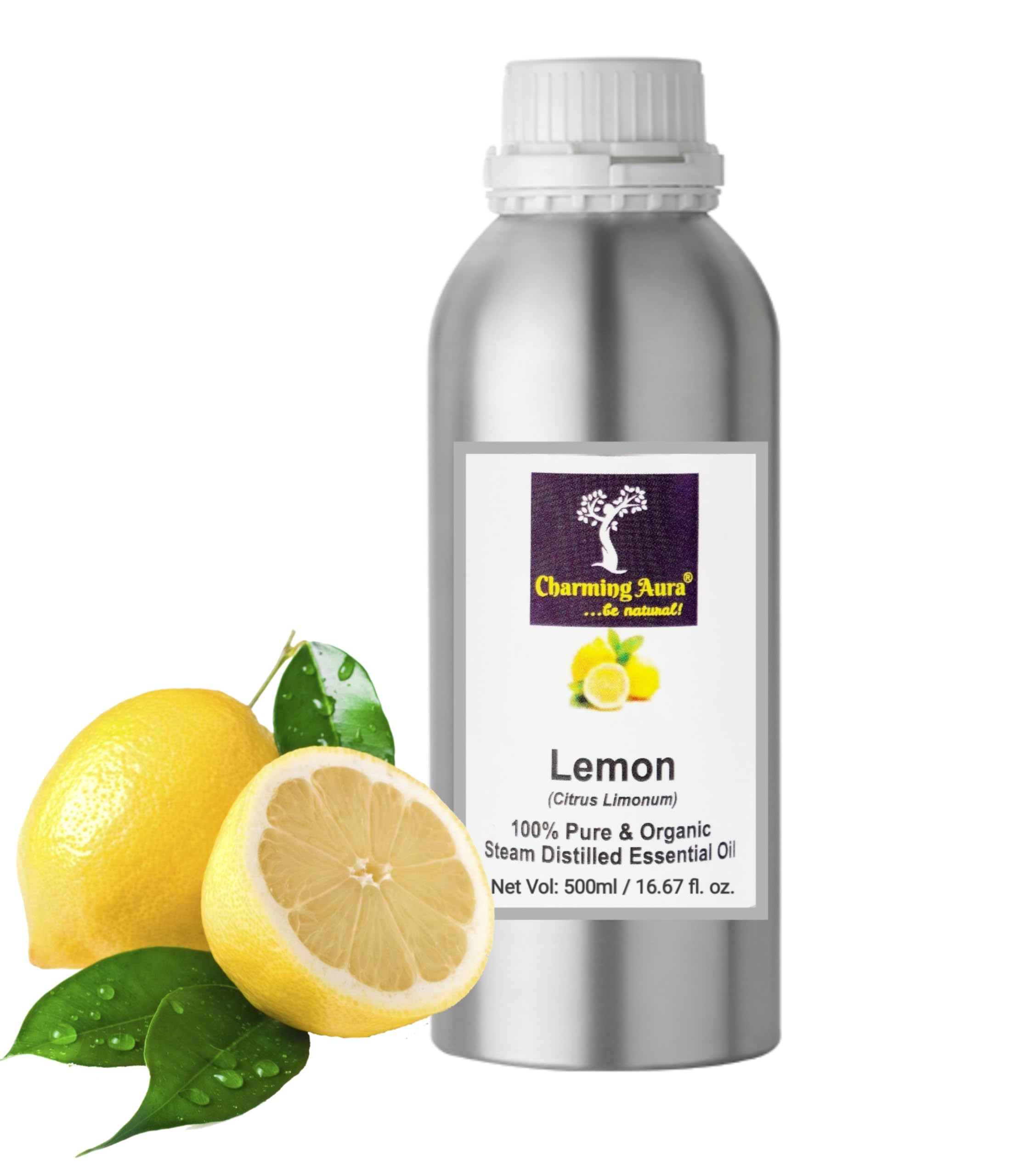 Lemon Steam Distilled Essential Oil (Lemon, 500ml) : Amazon.in: Beauty