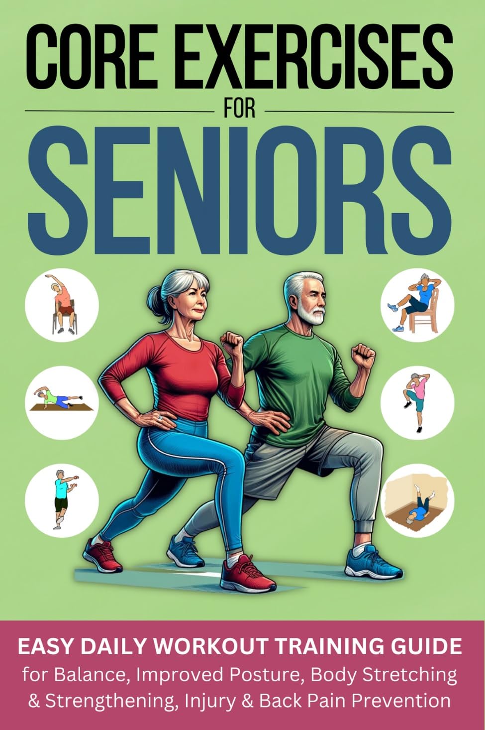 Amazon.com: Core Exercises for Seniors: Easy Daily Workout Training ...