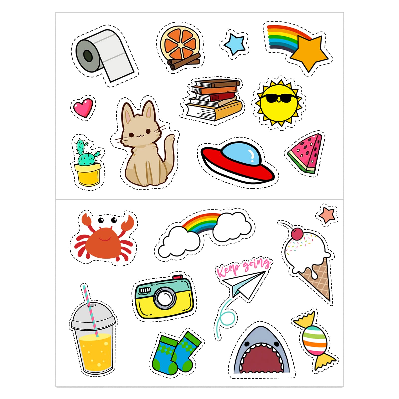 Snapklik.com : Anylabel 8.5 X 5.5 Half Sheet Self Adhesive Shipping ...