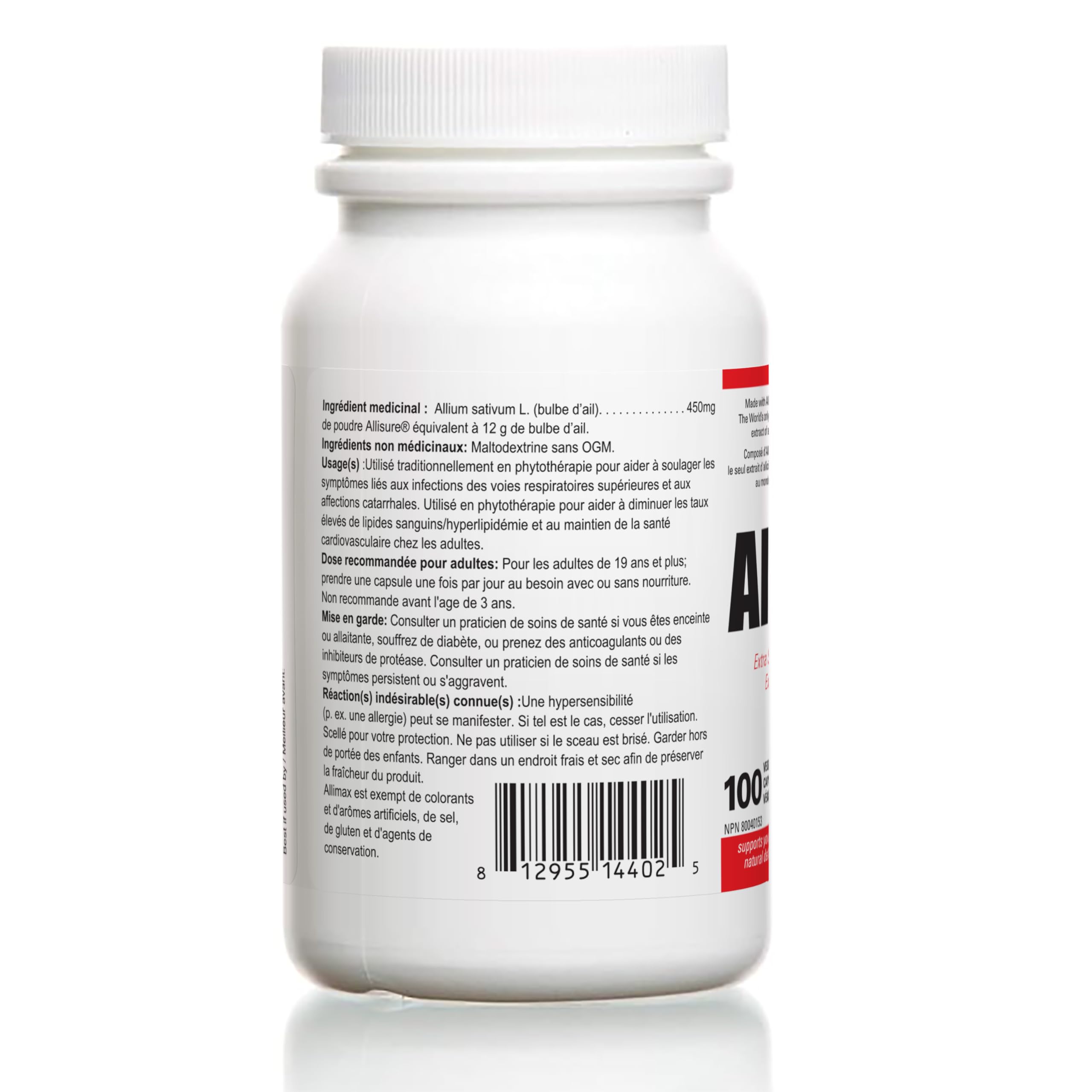 Allimax Pro 450 mg 100 cápsul...B0075BYDLO | Encarguelo.com