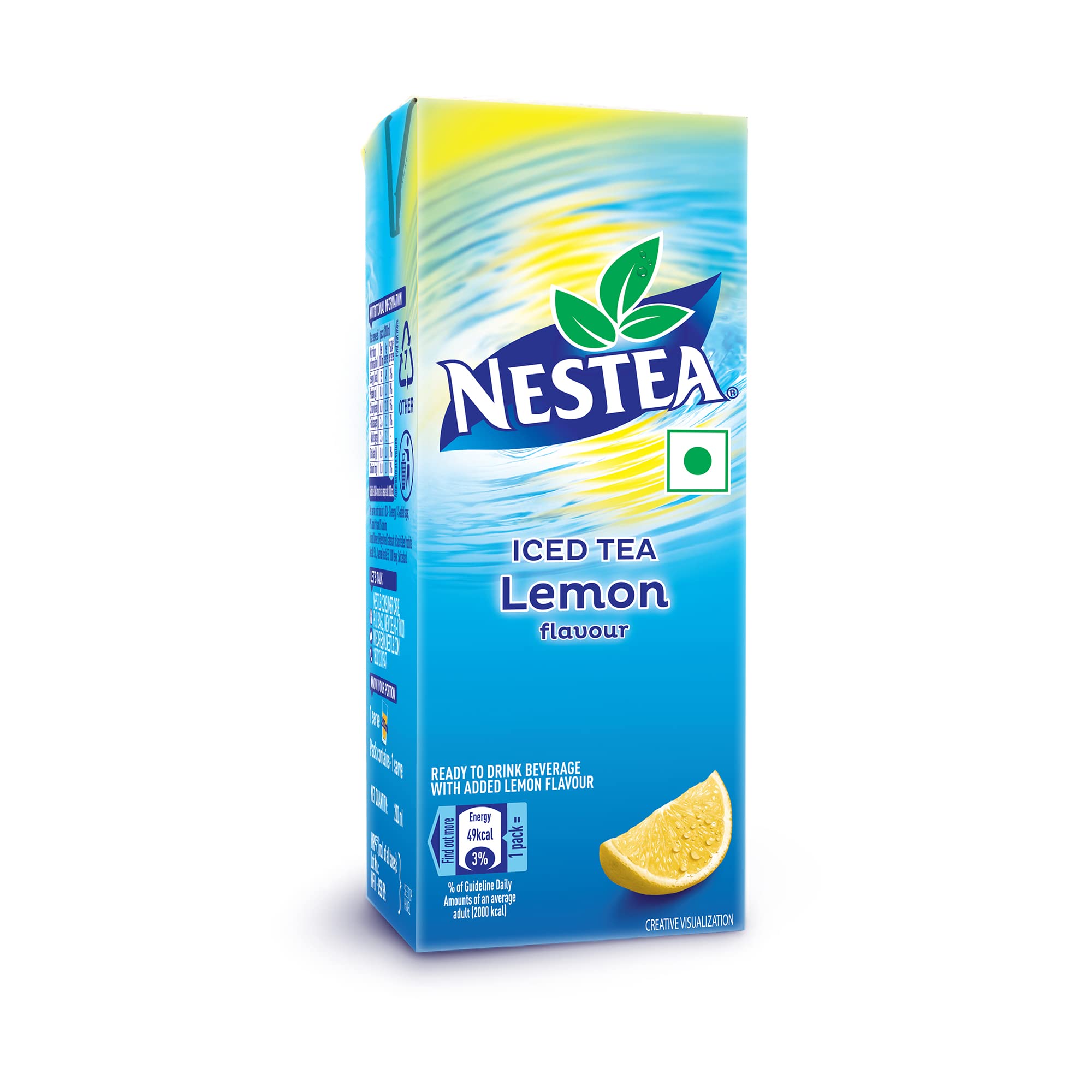 Buy Nestea © NESTEA Ready-to-Drink Iced Tea, Lemon Flavour - 200 mL ...