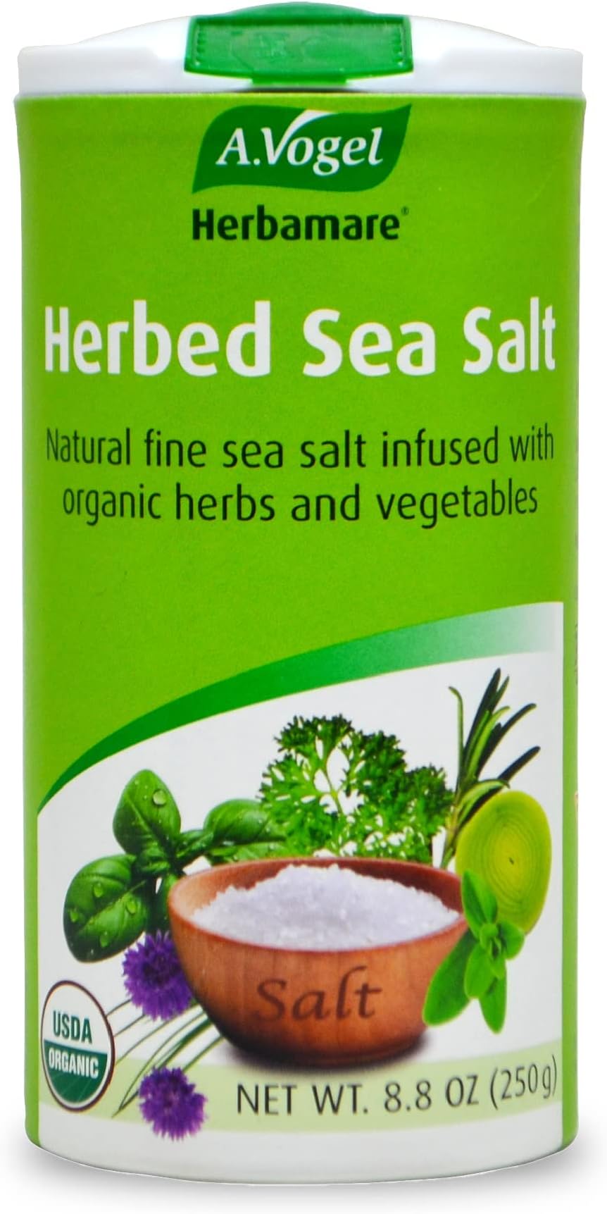 Amazon.com : A. Vogel Herbamare Herbed Sea Salt - Natural Fine Sea Salt ...