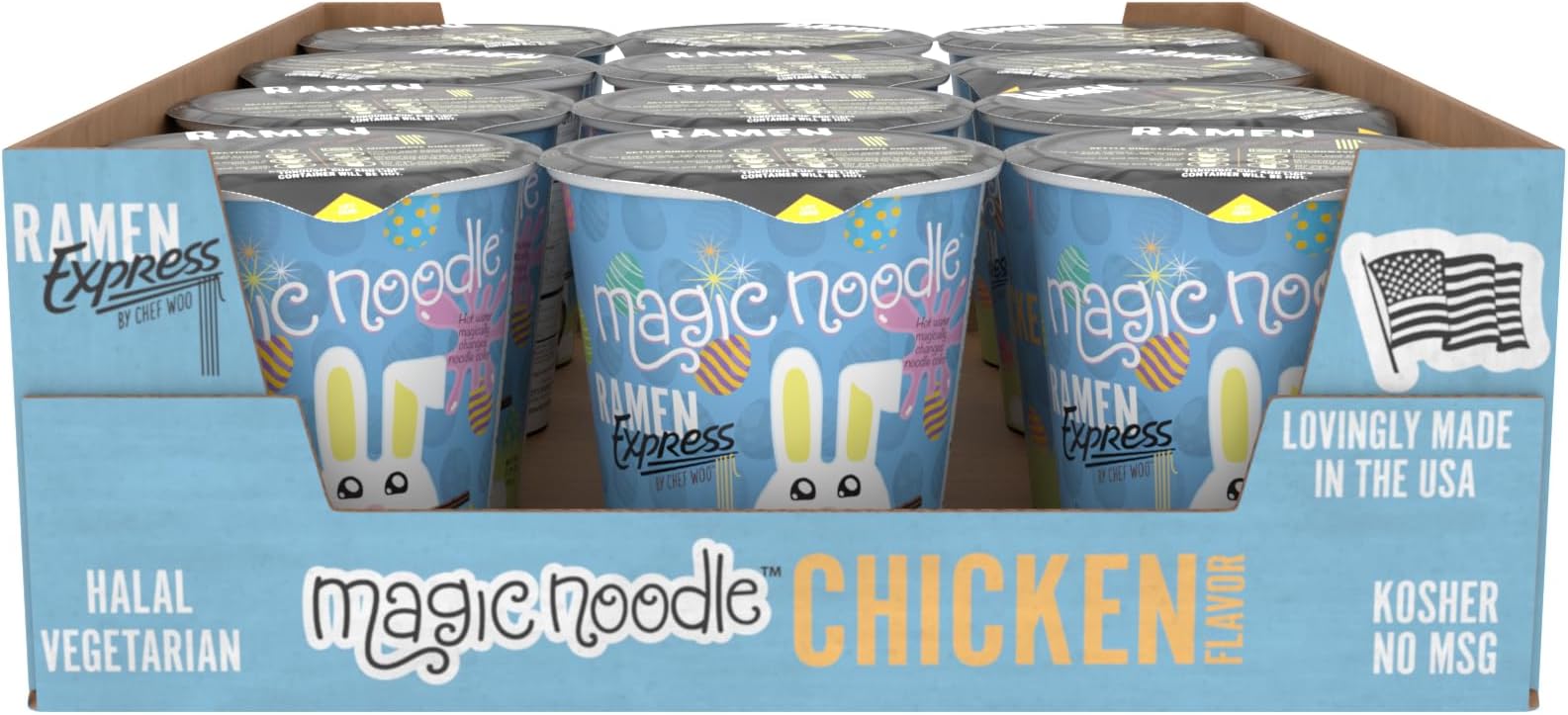 Amazon.com : RAMEN EXPRESS LIMITED EDITION Magic Noodle Chicken Flavor ...