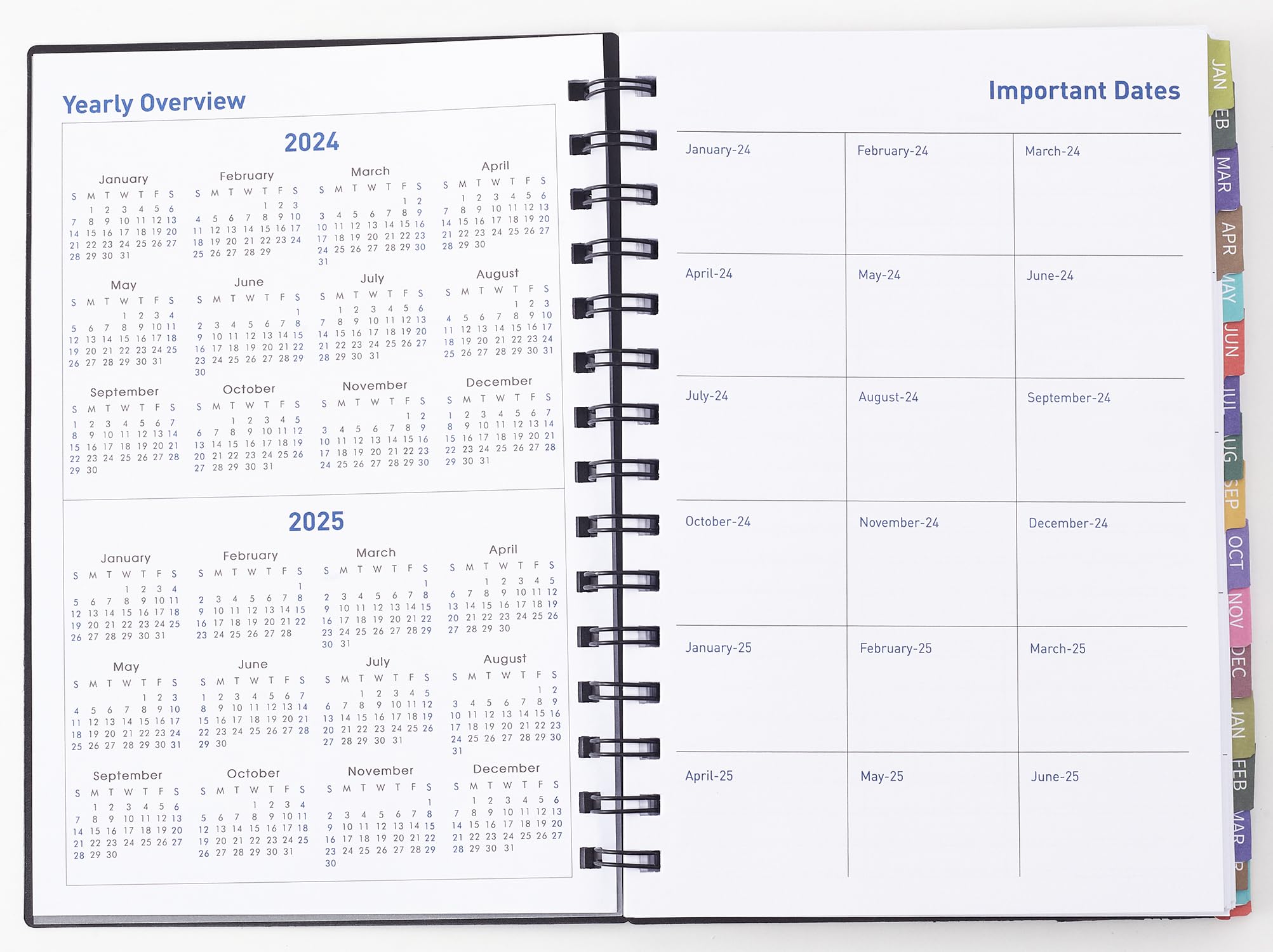 Snapklik.com : Daily Planner 2024-2025, Weekly And Monthly Planner 2024 ...