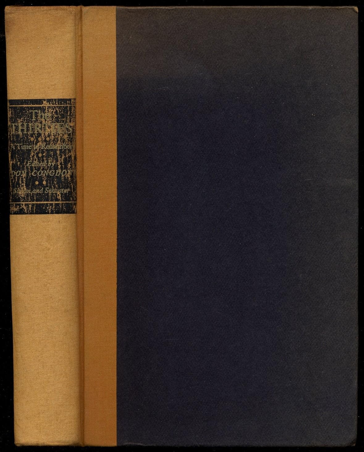 The Thirties; a Time to Remember: congdon, don: Amazon.com: Books