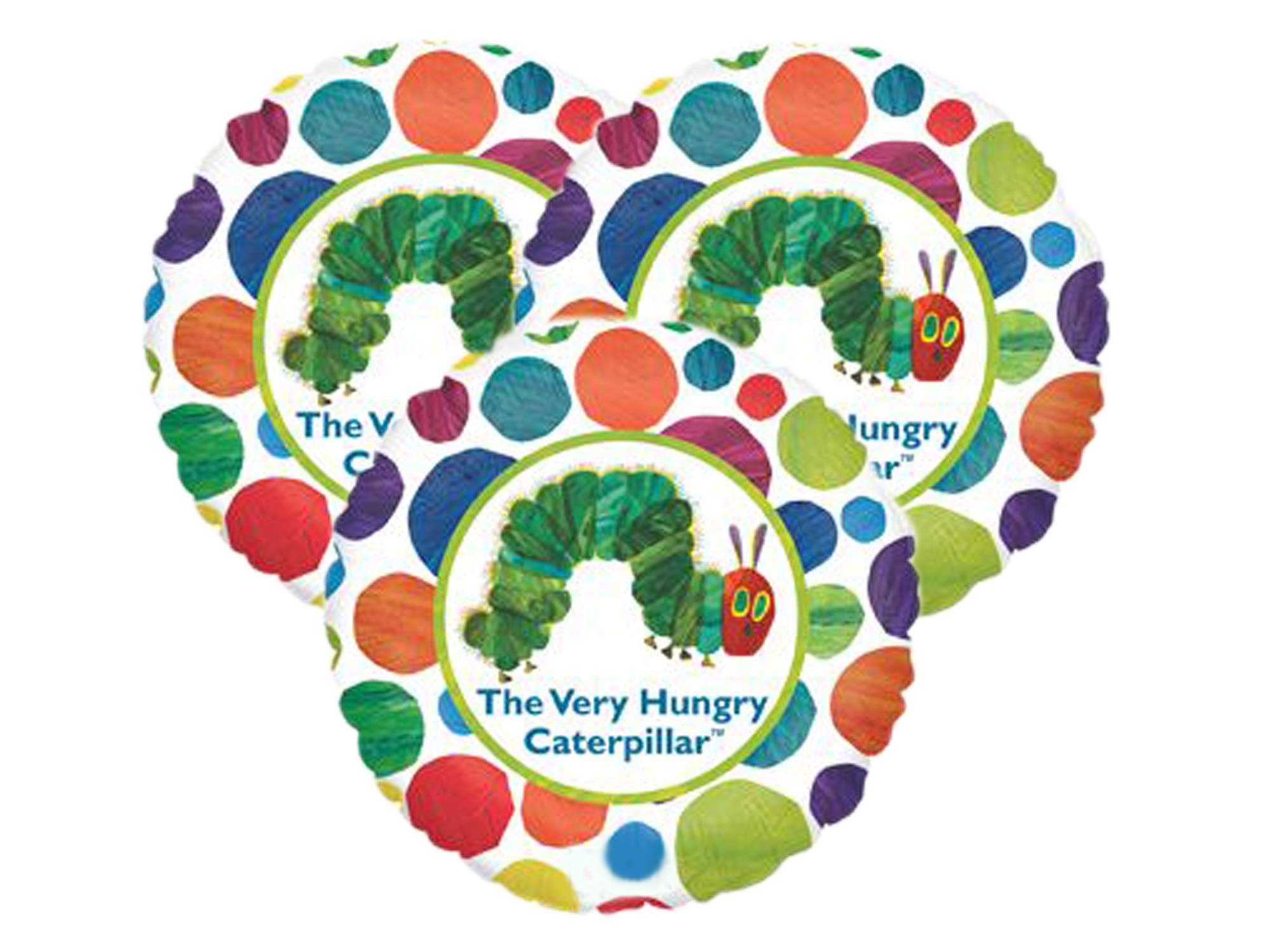 Buy Set of 3 The Very Hungry Caterpillar Eric Carle 18" Foil Party ...