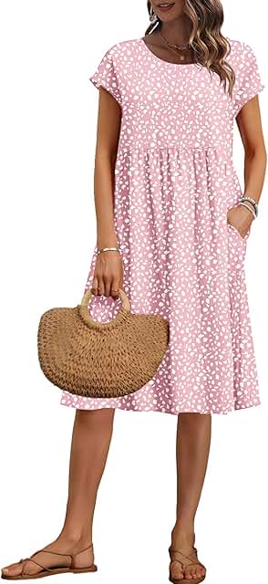 Amazon.ca: Pink - Women's Dresses / Women's Clothing: Clothing, Shoes ...