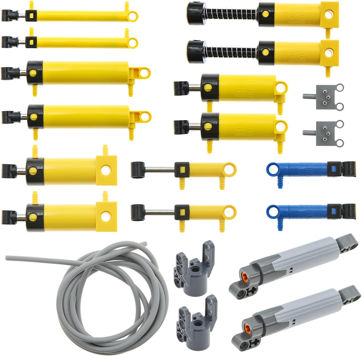 Amazon.com: Habow 19Pcs Pneumatic-Technic-Parts Kit Compatible with ...