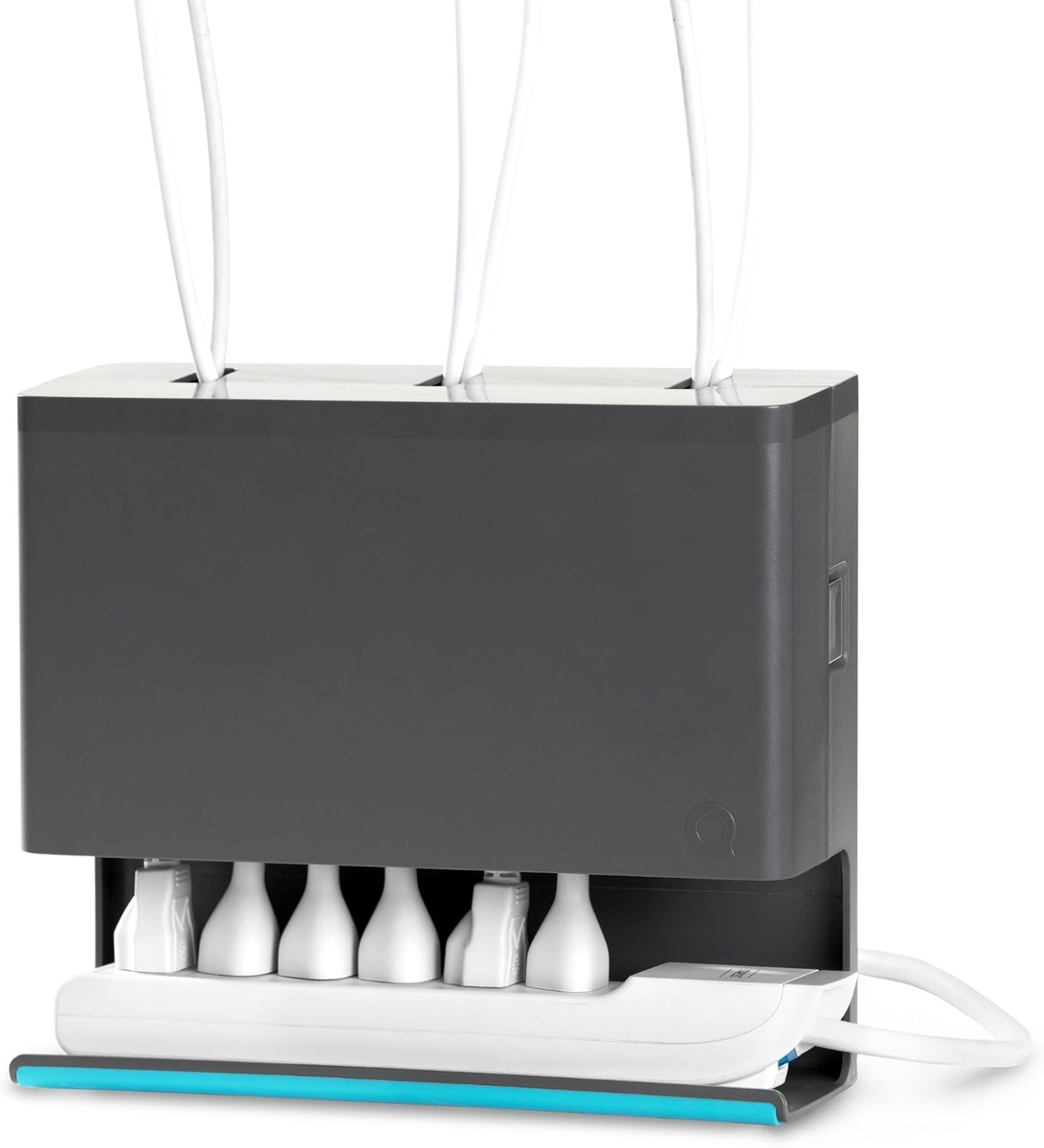 Quirky Plug Hub Under Desk Power Cord Management Station - Hide and ...