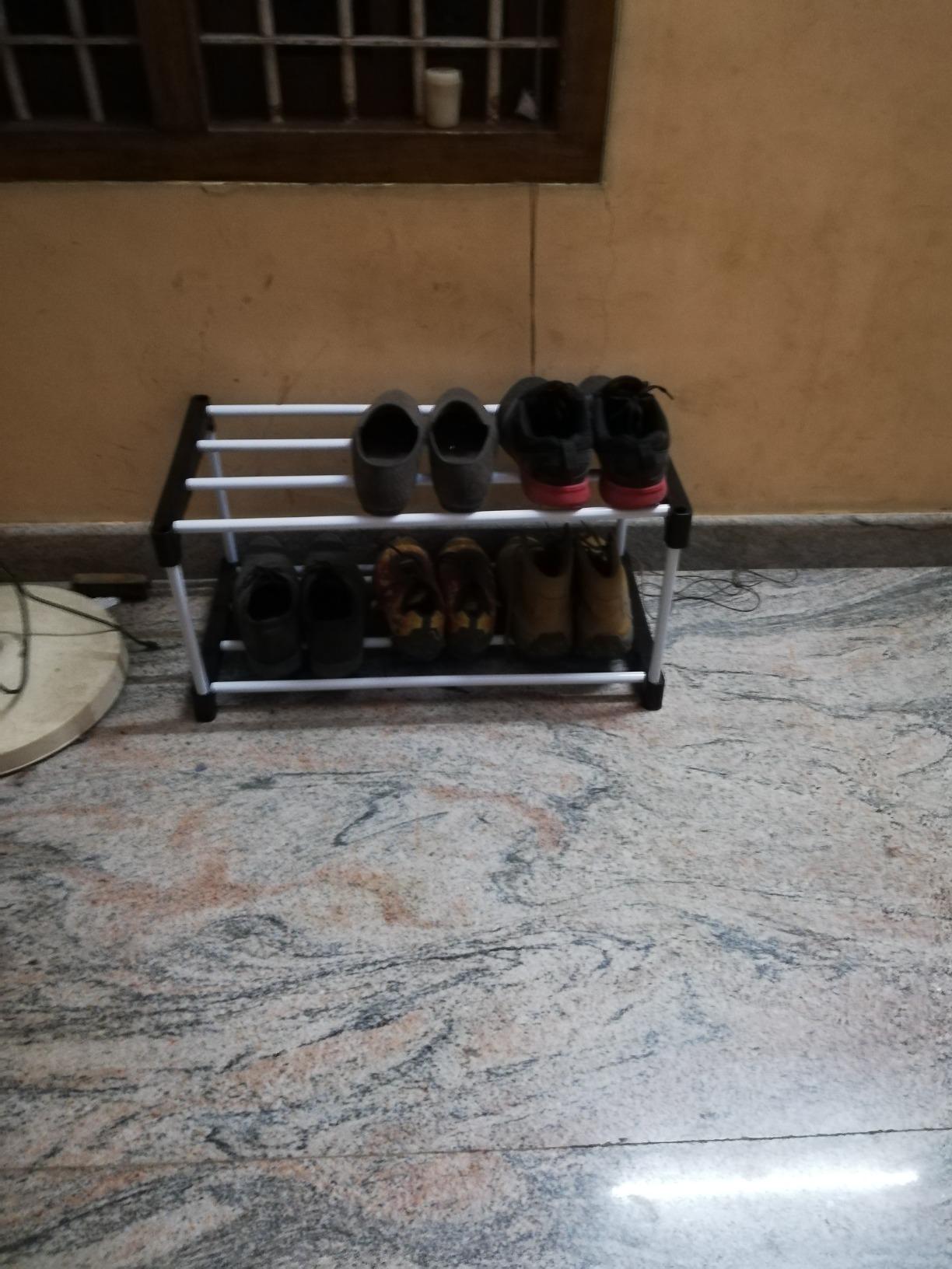 RMA Handicrafts Metal Multipurpose Rack (Black, Standard) : Amazon.in ...