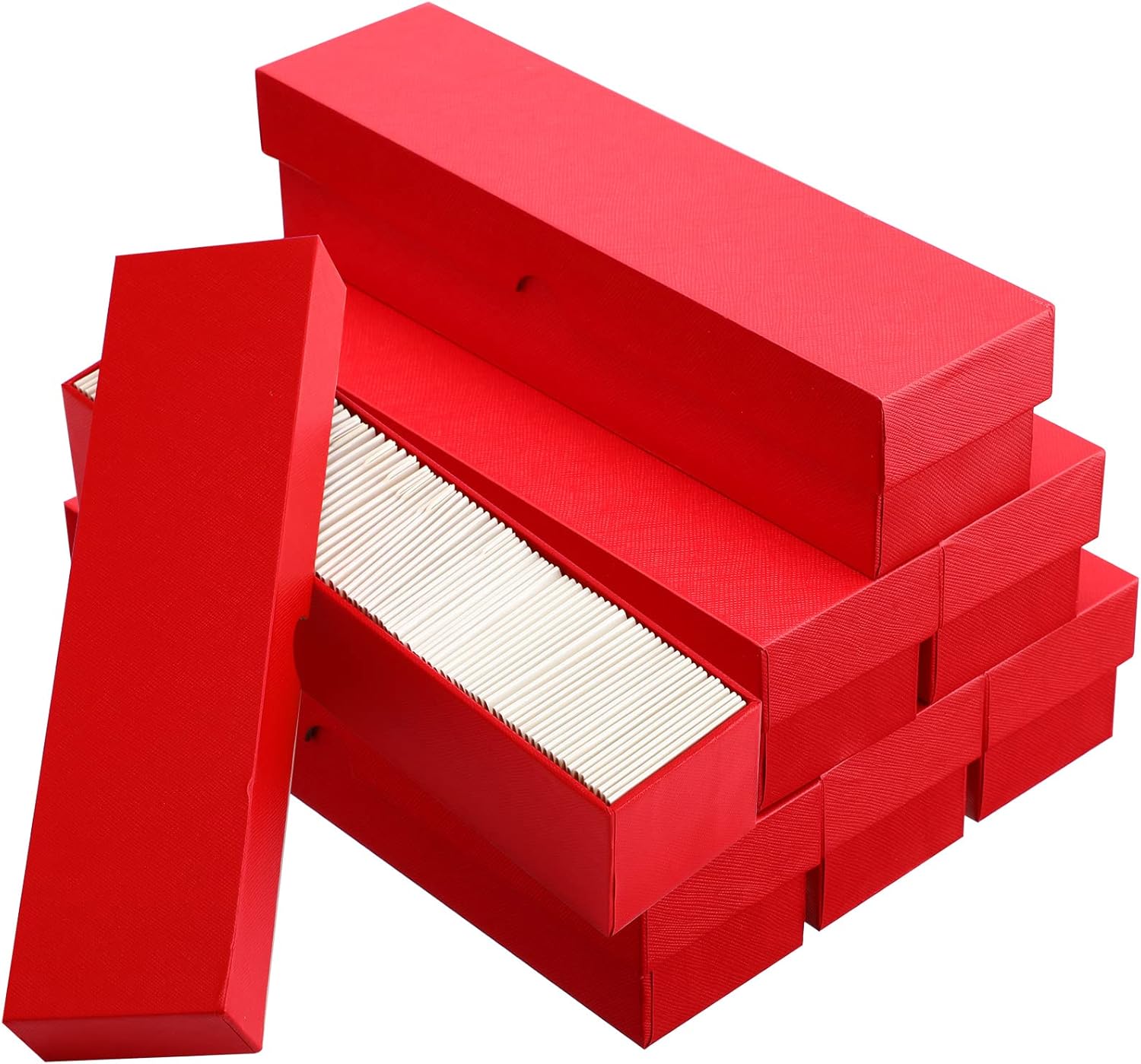 Amazon.com : 8 Pcs Coin Storage Box 2 x 2 Inch Cardboard Coin Box Coin ...