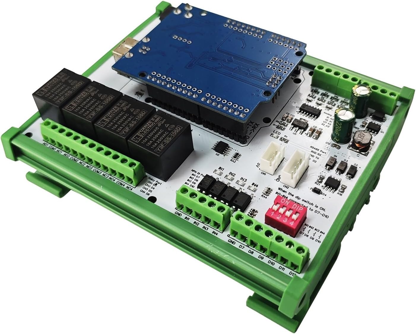 Amazon.com: Simple PLC Development Module Digital Analog Temperature ...