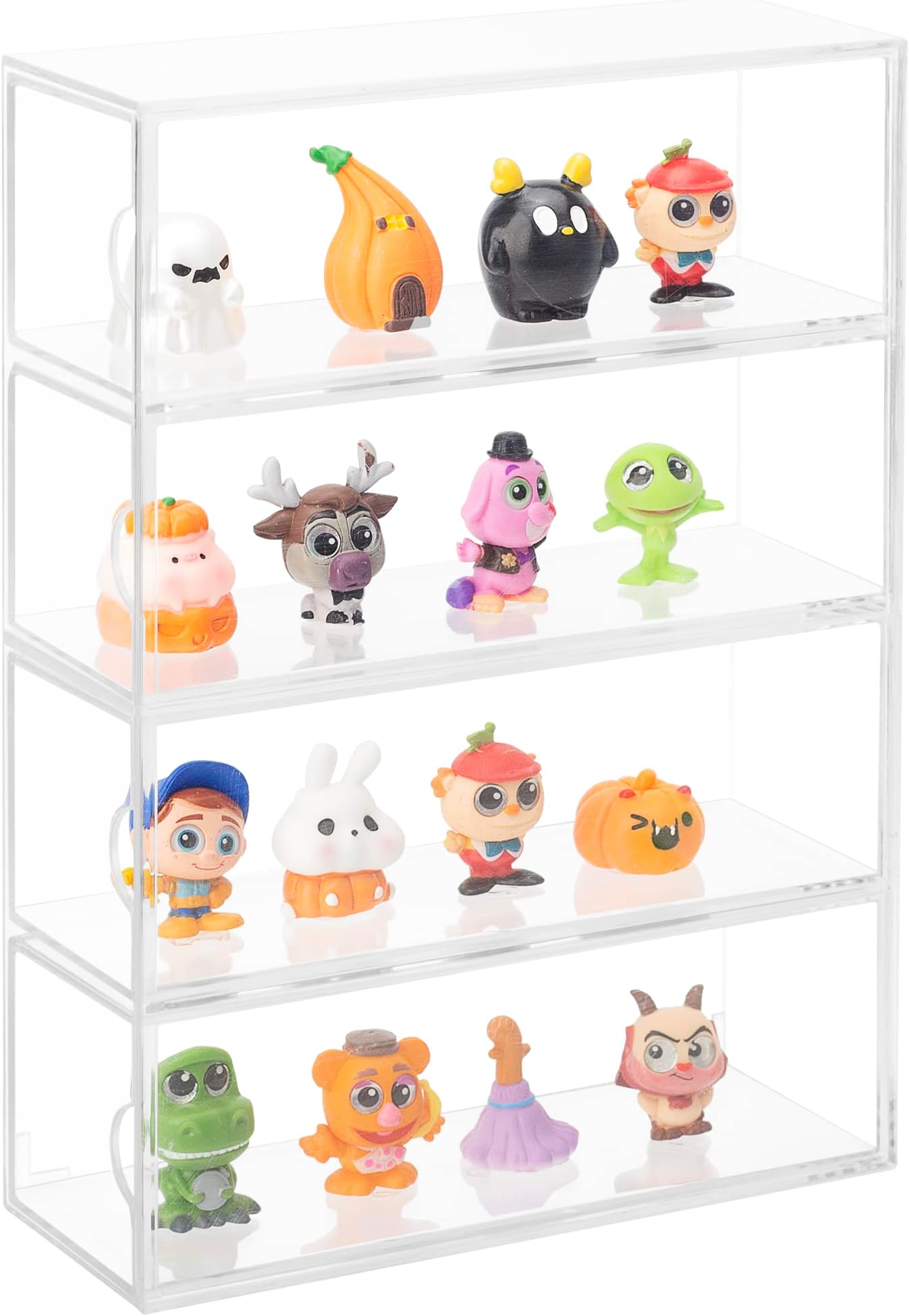 Amazon.com: JOYMOMO Acrylic Display Case 4 Layer Mini Action Storage ...