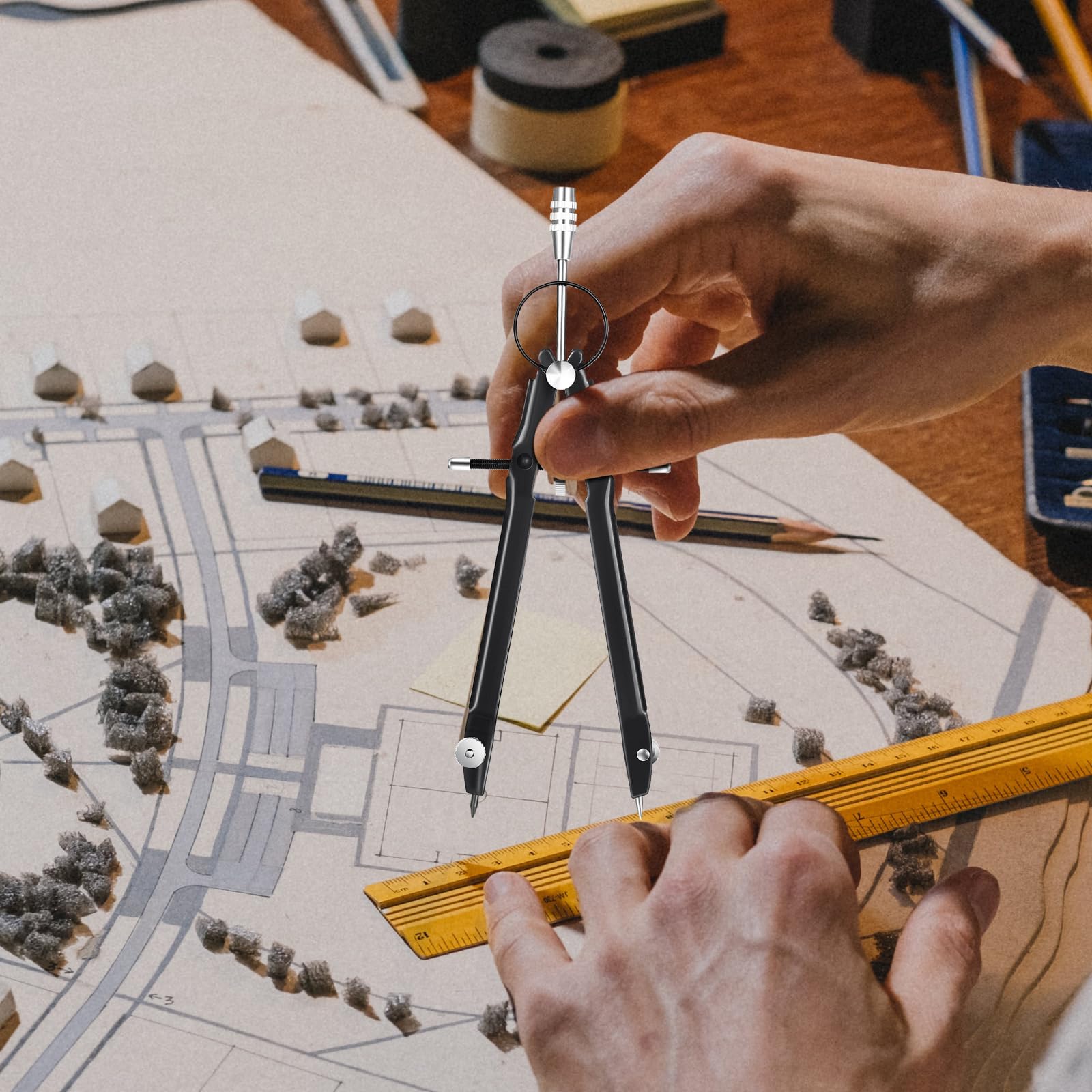 Snapklik.com : EBOOT Student Geometry Math Set, Drawing Compass And 6 ...