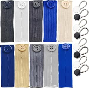Amazon.com: TIHOOD 22PCS Extender Button Set, Flexible Adjustable ...