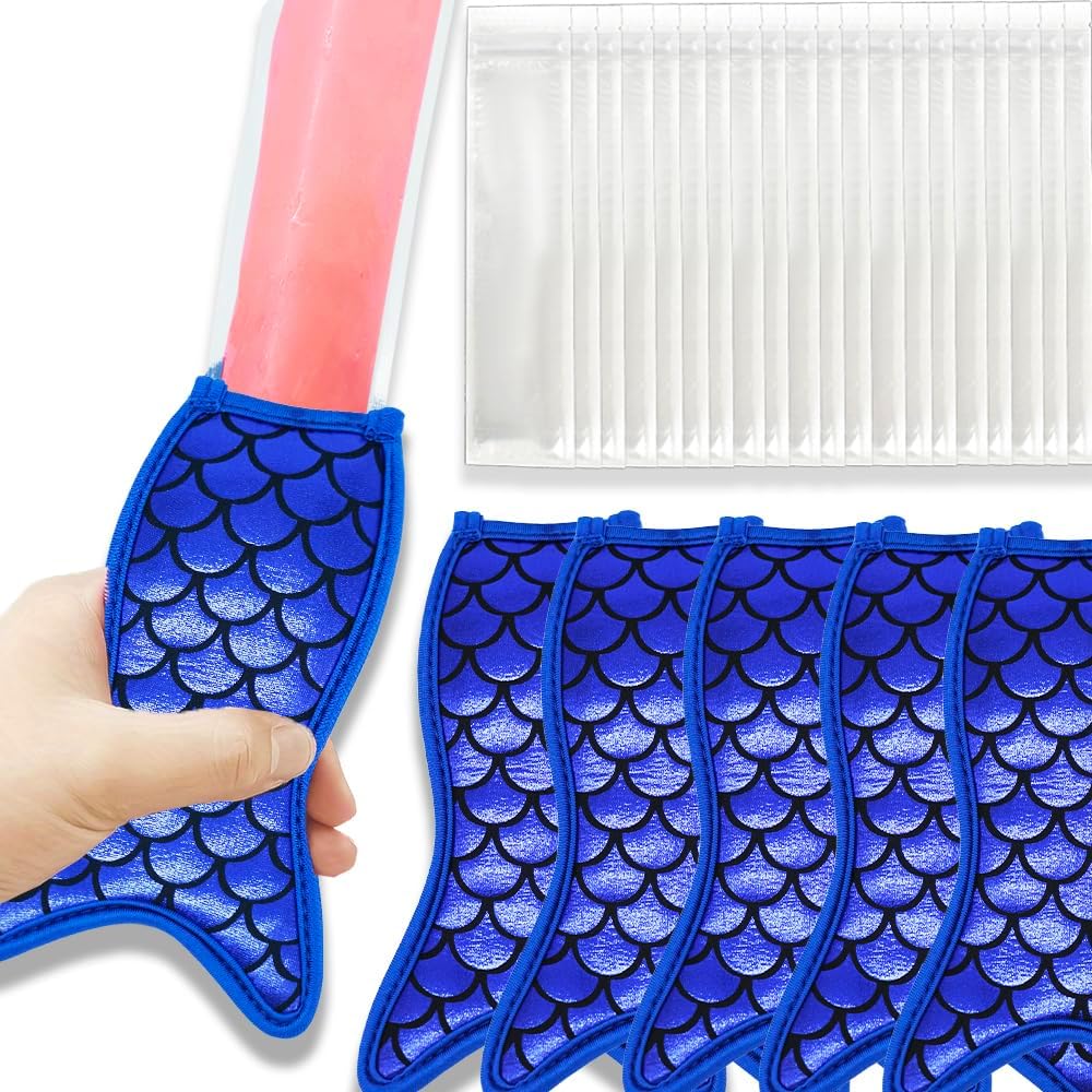 Amazon.com: Generic Reusable Popsicles Molds for Yogurt Tubes Popsicle ...