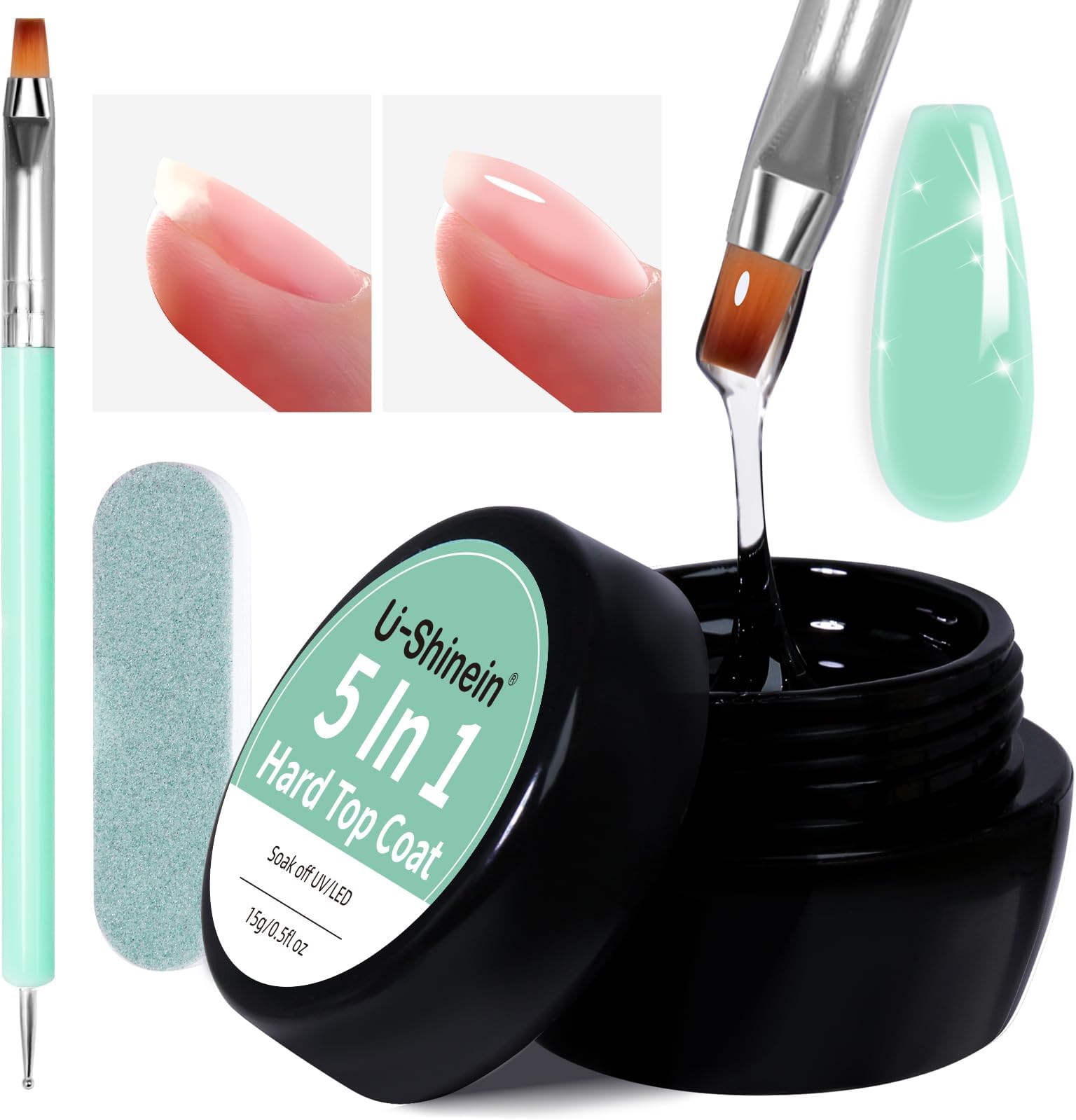 Amazon.com : Builder Gel 5 in 1 Builder Gel for Nails Quick Building ...