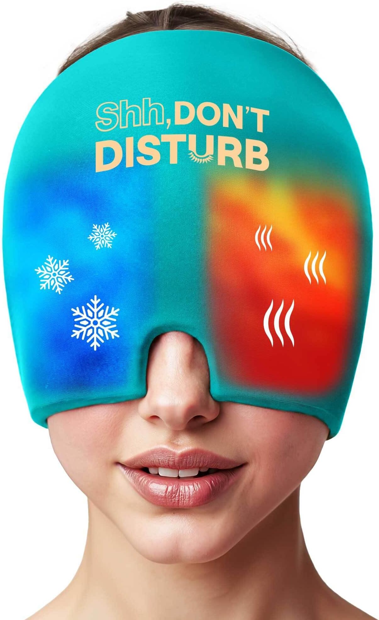 Amazon.com: Migraine Relief Cap, All Around Gel Covered Reusable ...