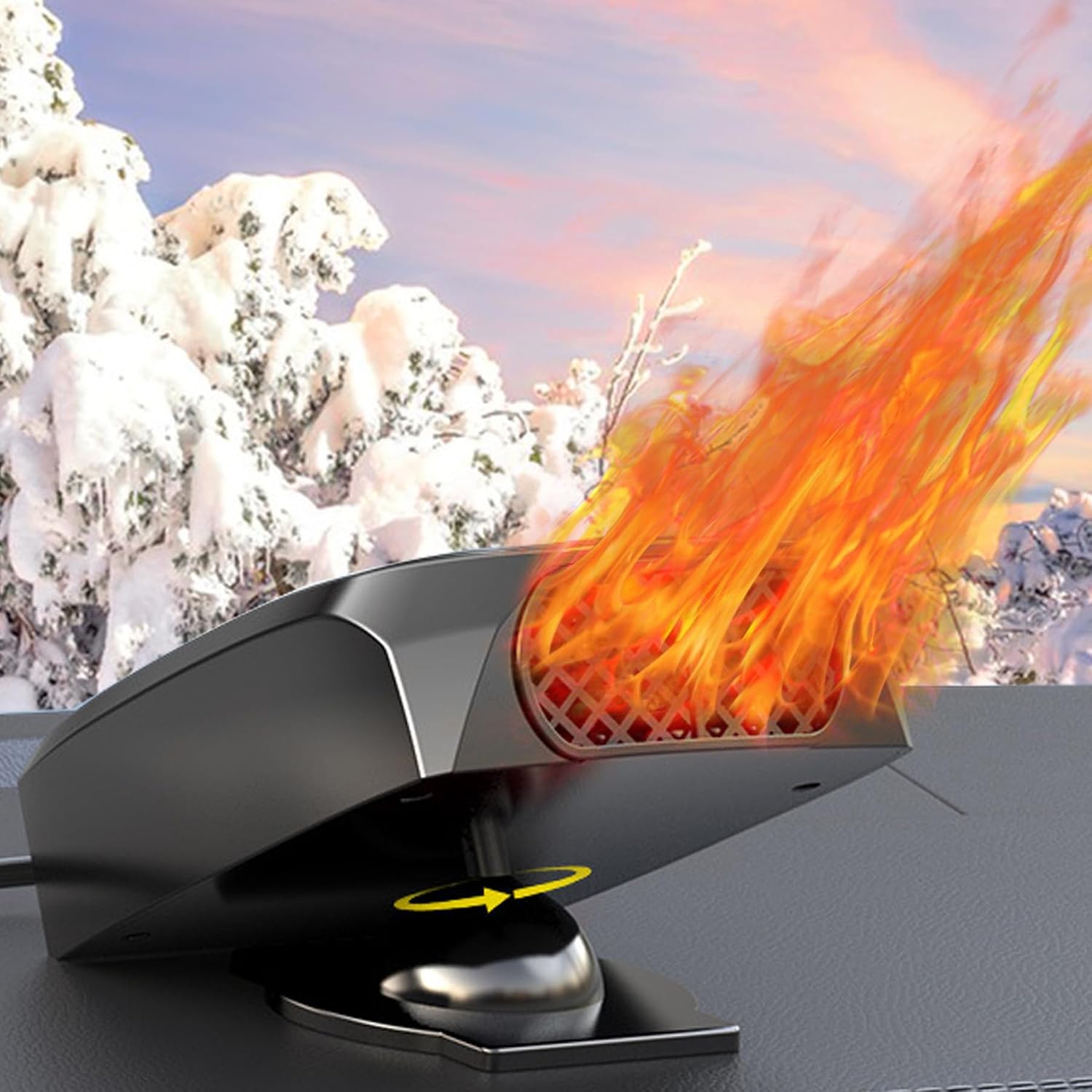Amazon.com: NEW Car Heater,Portable 12V Car Heaters & Defroster,200W ...