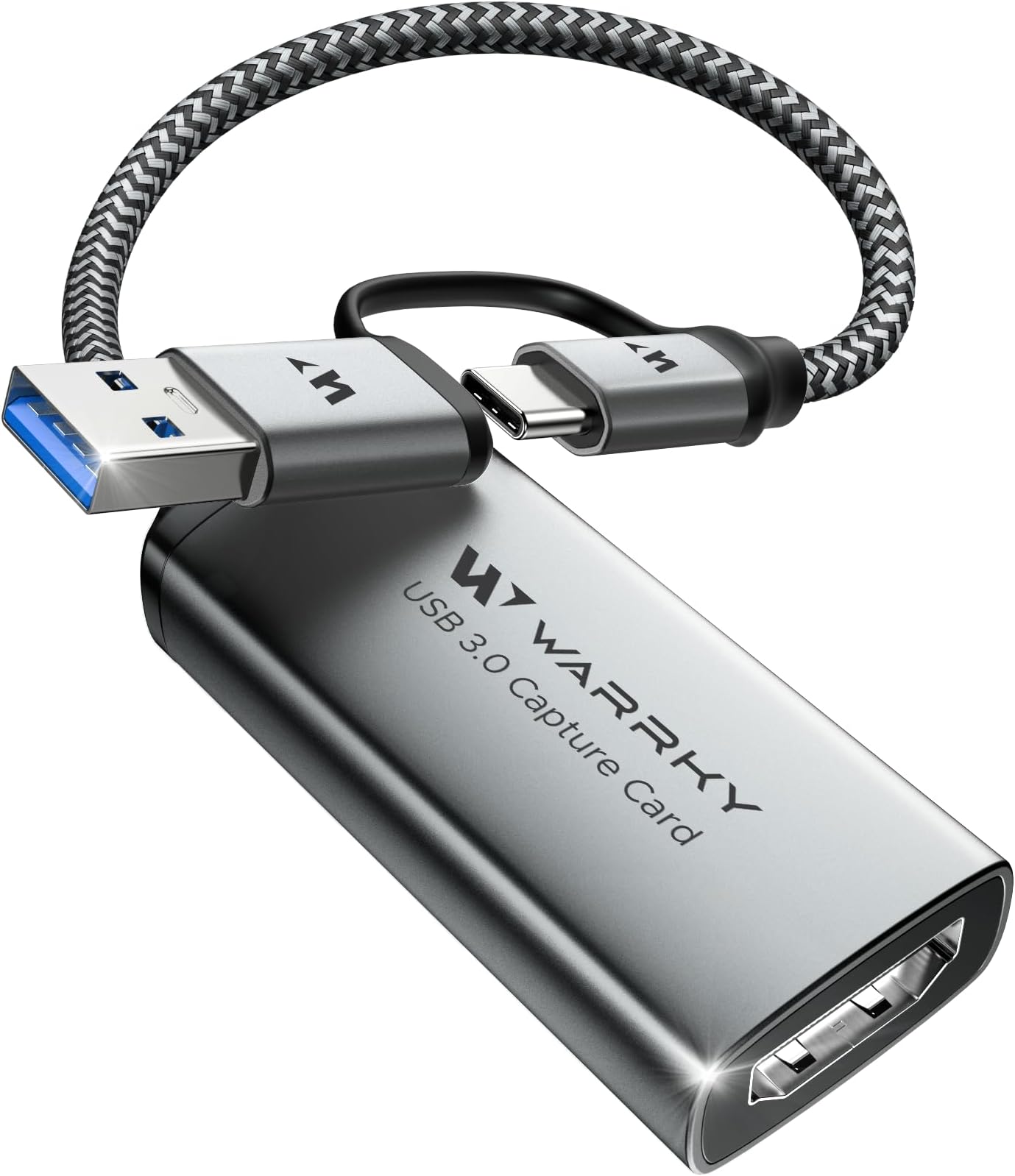 Amazon.com: WARRKY Video Capture Card, USB 3.0 HDMI Capture Card 1080P ...