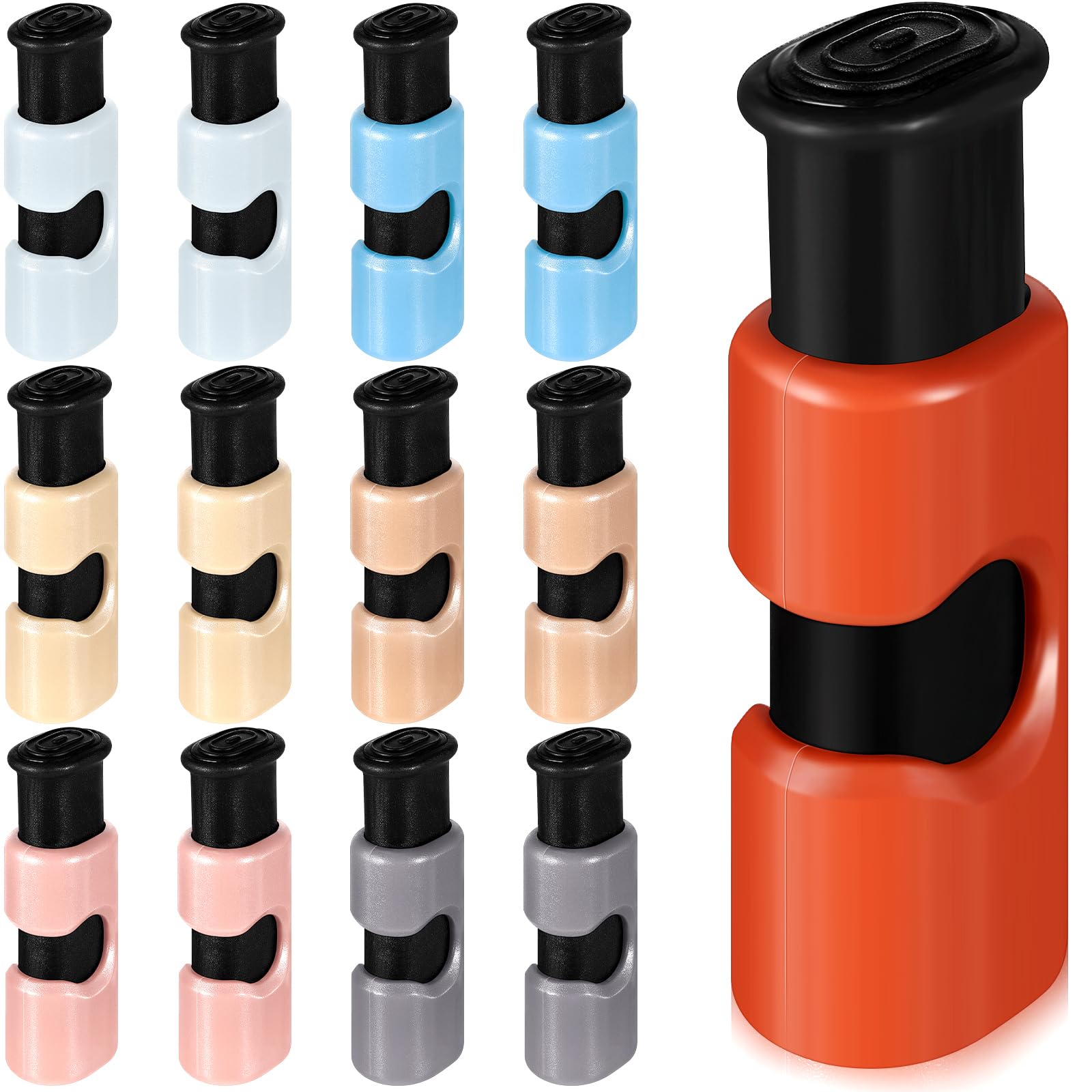 Amazon.com: Layhit 32 Pcs Bread Bag Clips Squeeze and Lock Bread Bag ...