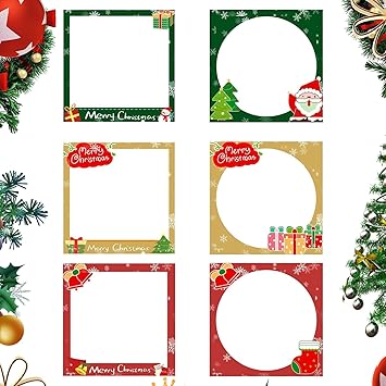 Christmas Sticky Notes Set Self Sticky Notes Cute Memo Pad Cartoon ...