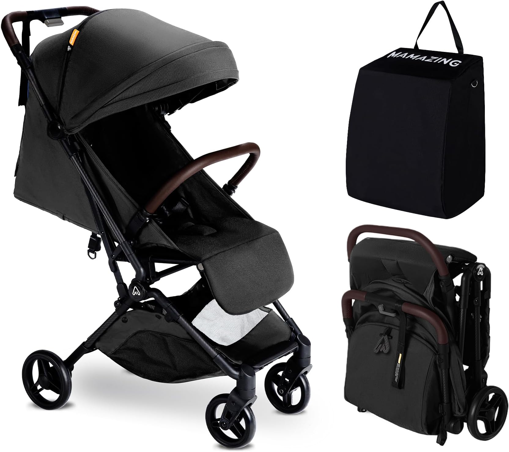 Amazon.com : Bugaboo Butterfly - 1 Second Fold Ultra-Compact Stroller ...