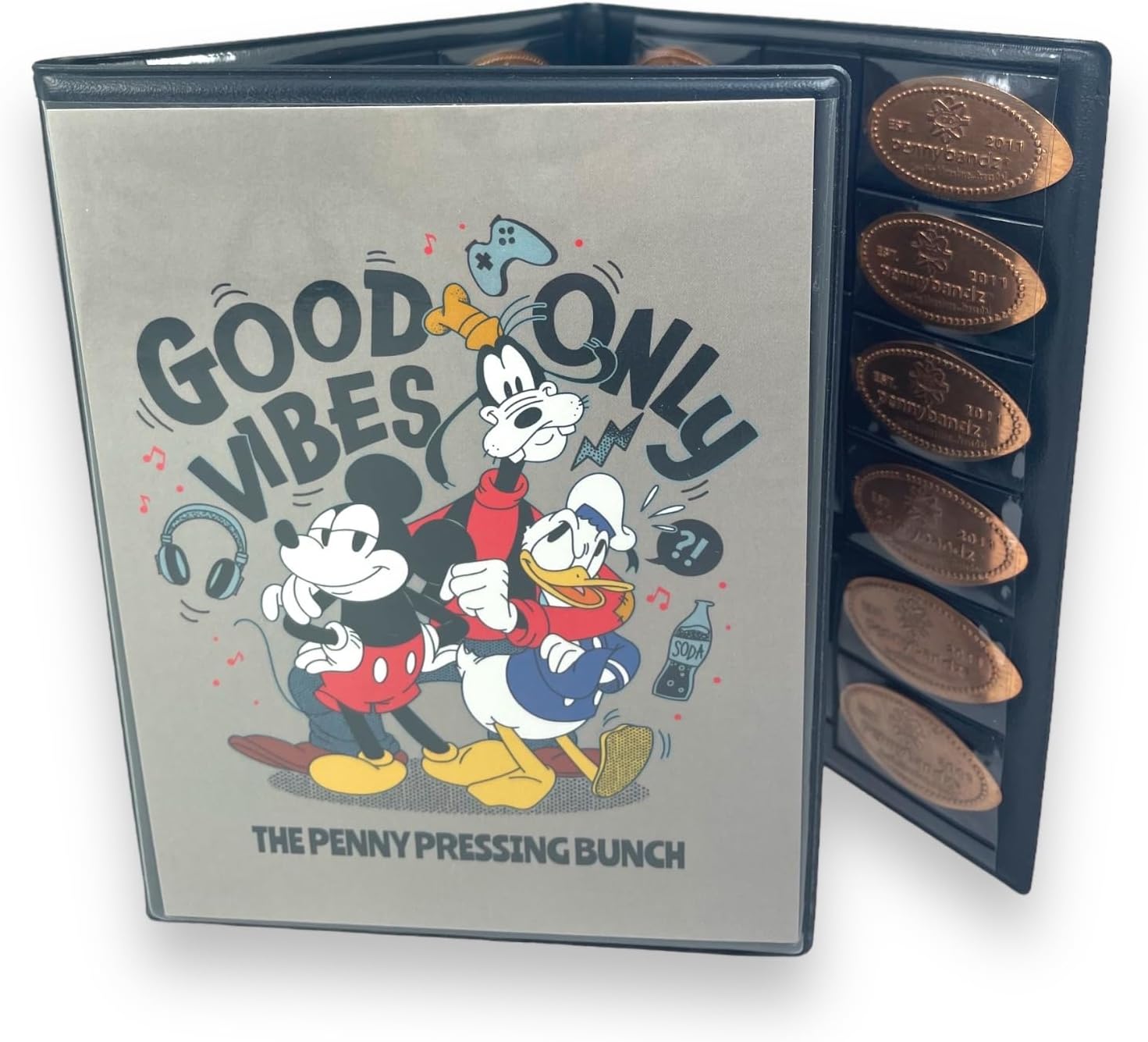 Amazon.com: Pennybandz Penny Postcard Tri-Fold Pressed Penny Collector ...